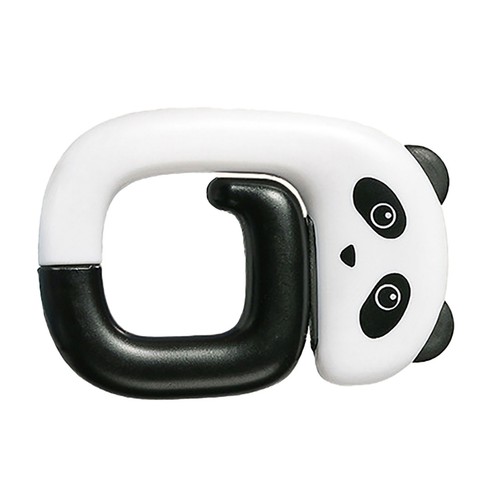 Desk Mount Bag Holder Hook Cute Panda Design Foldable Strong Load ...