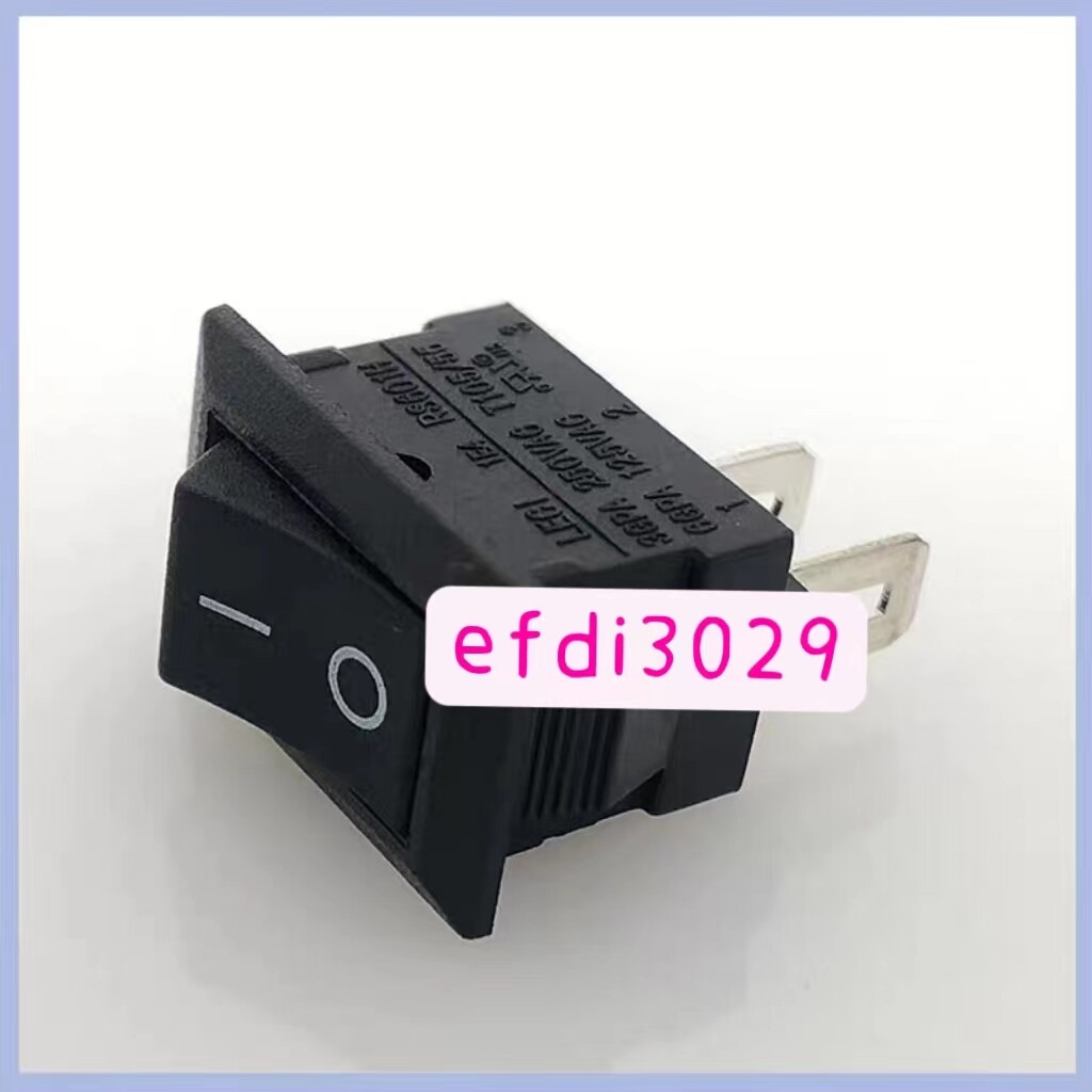 3pcs LECI RS601H 2Pins 2 Positons 3A 250VAC Rocker Switch 15*10mm | eBay