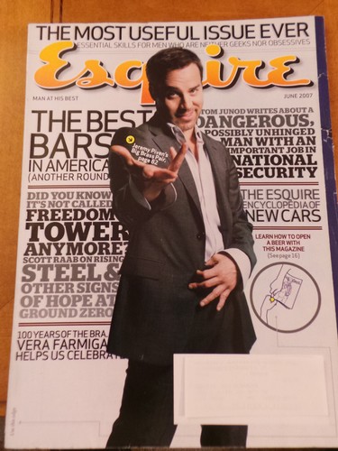 Esquire Magazine The Most Useful Issue Ever; Vera Farmiga; J Piven June ...