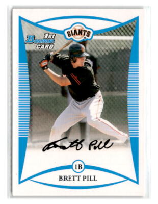 2008 Bowman #BP22 Brett Pill | eBay