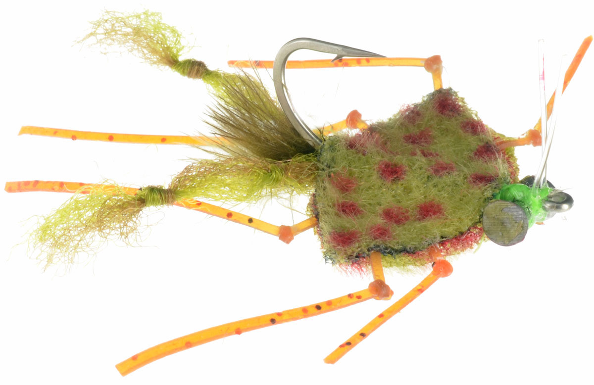Fly Fishing Flies (Redfish, Permit, Bonefish) Palometa Crab Olive (6 ...