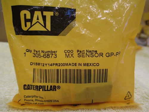 Cat 305-6873 Sensor GP-PR, Genuine OEM Caterpillar, New, WS | eBay