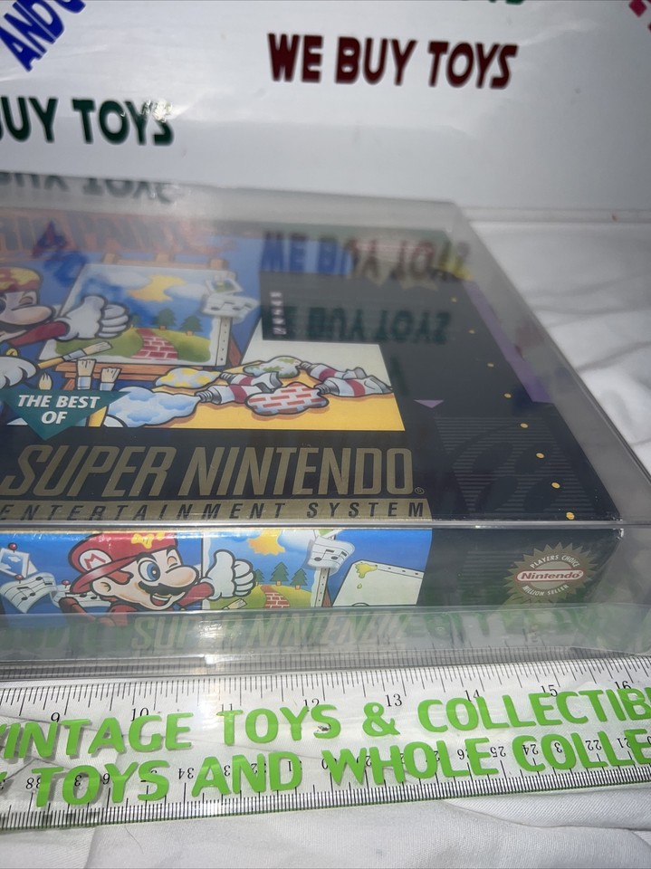Mario Paint Super Nintendo New Sealed VGA 80 Players Choice SEALED NEW ...
