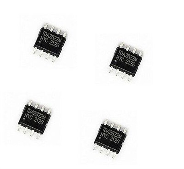 10Pcs SOP-8 Dual Low Voltage Power Amplifier TDA2822 TDA2822D Smd New Ic gf | eBay