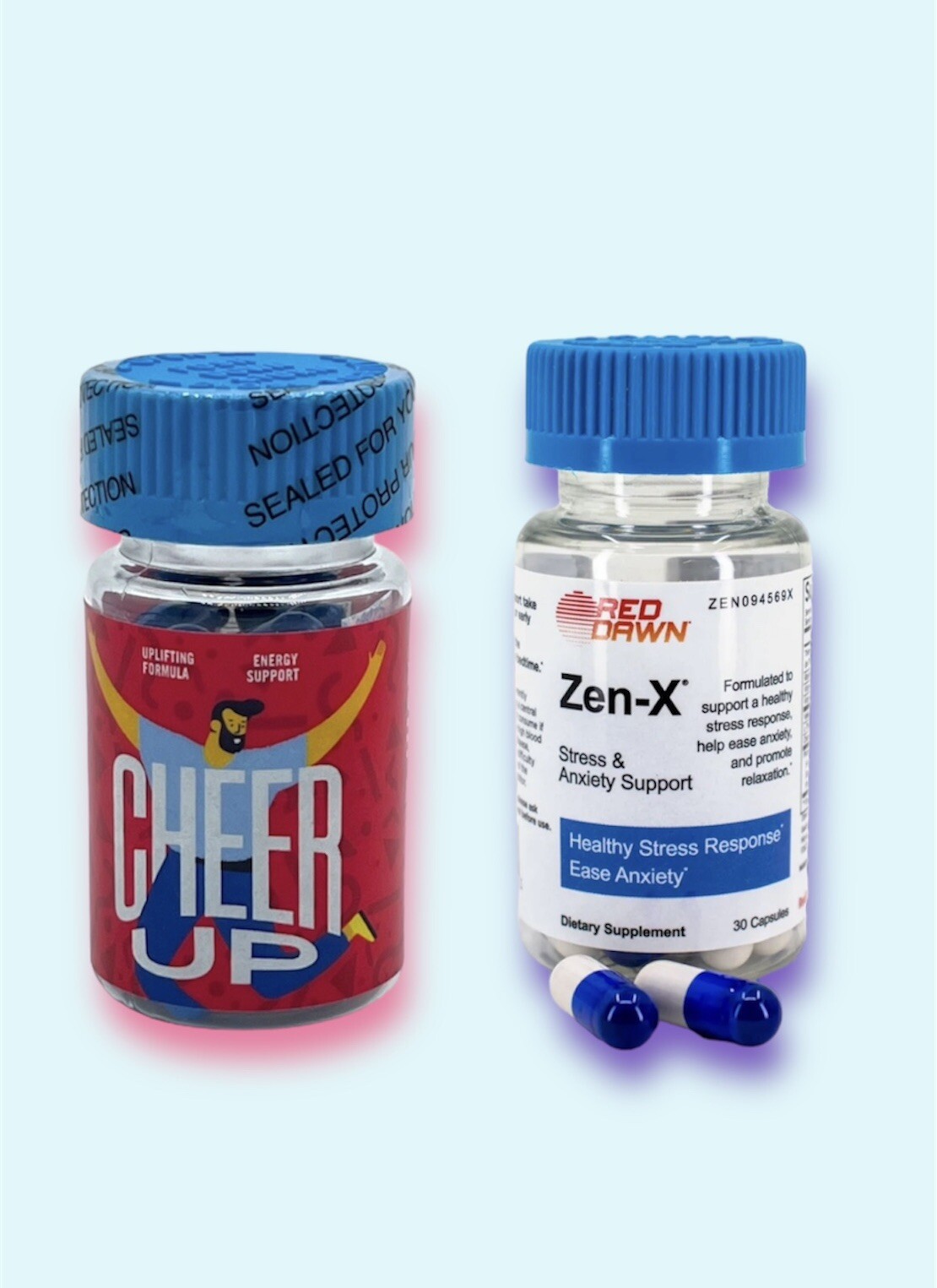 100% Pure CHEER UP Uplifting Formula 1635mg - 20 Capsules for sale ...