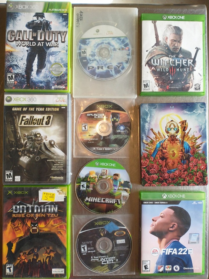 [LOT] Xbox One 500GB Bundle - 9 Games, Controller, Headset ...