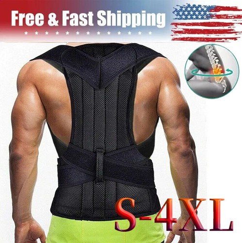 Adjustable and Light Weighted Posture Corrector Brace. Perfect for Men ...