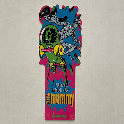 Vintage Goosebumps Prince Khor-Ru The Mummy 6" Plastic Bookmark Rare ...