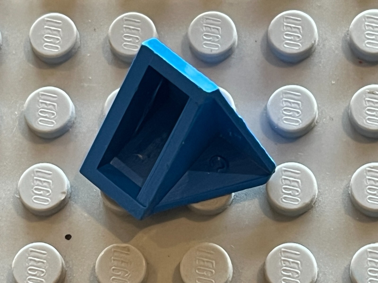 RARE LEGO VINTAGE Blue slope brick ref 3049c / Set 733 | eBay