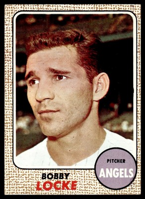 1968 Topps Bobby Locke California Angels #24 | eBay