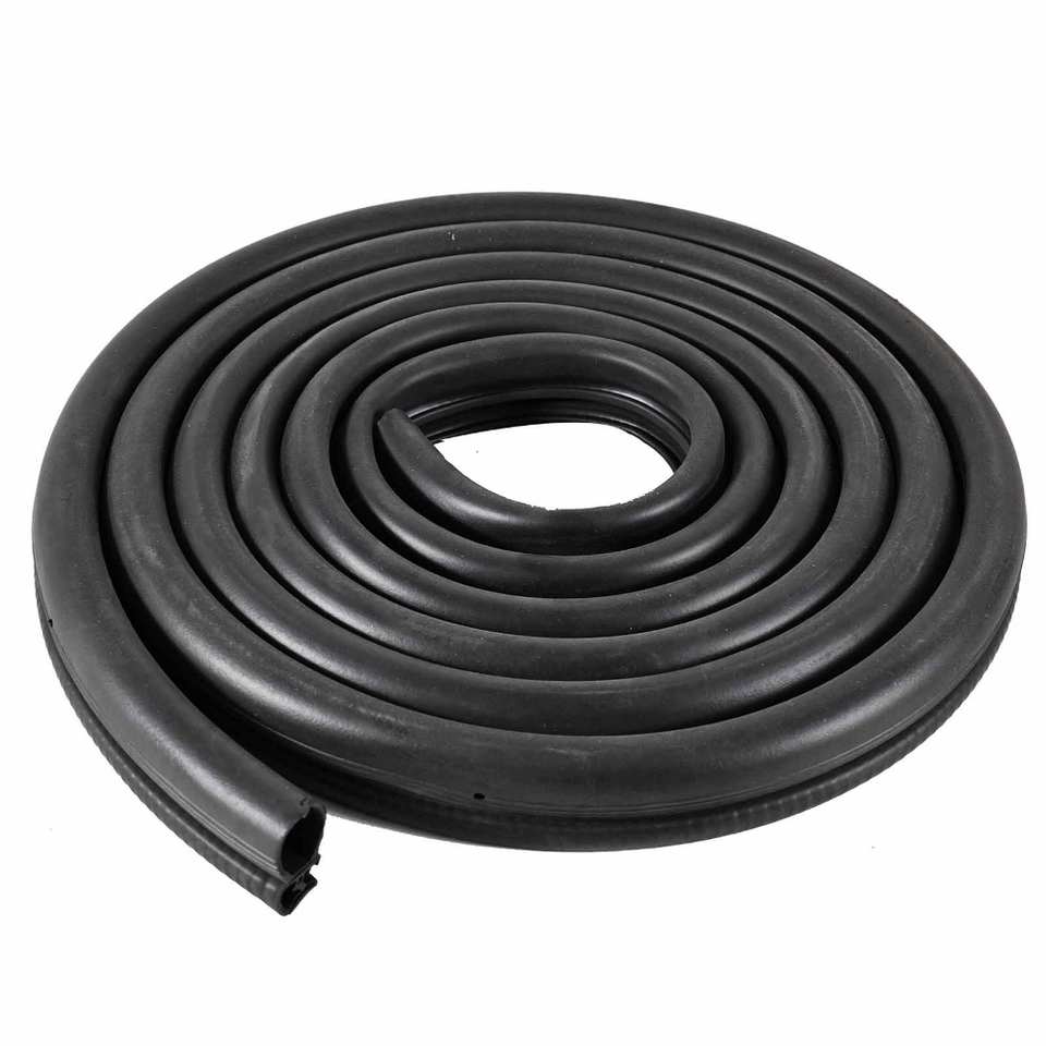 8X Door Seal Window Run Channel Sweep Felt Rubber Weatherstrip For ...