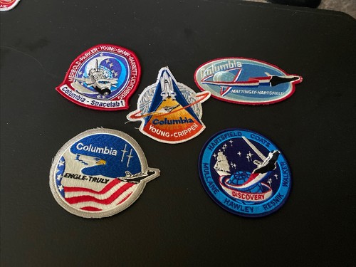 Vintage Columbia Space Shuttle Patches Lot Of (5) | eBay
