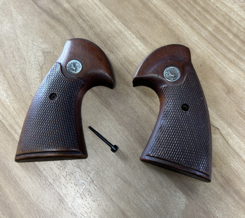 Colt Trooper, E/ I Frame Revolver, Original Target Grips + Screw, NG ...