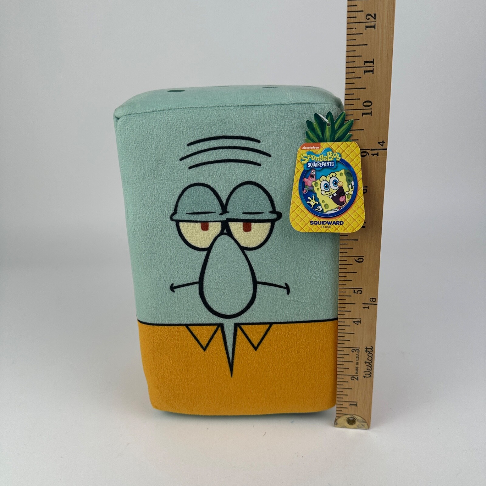 Nickelodeon's SpongeBob SquarePants Squidward Cube Stuffed Plush Viacom ...