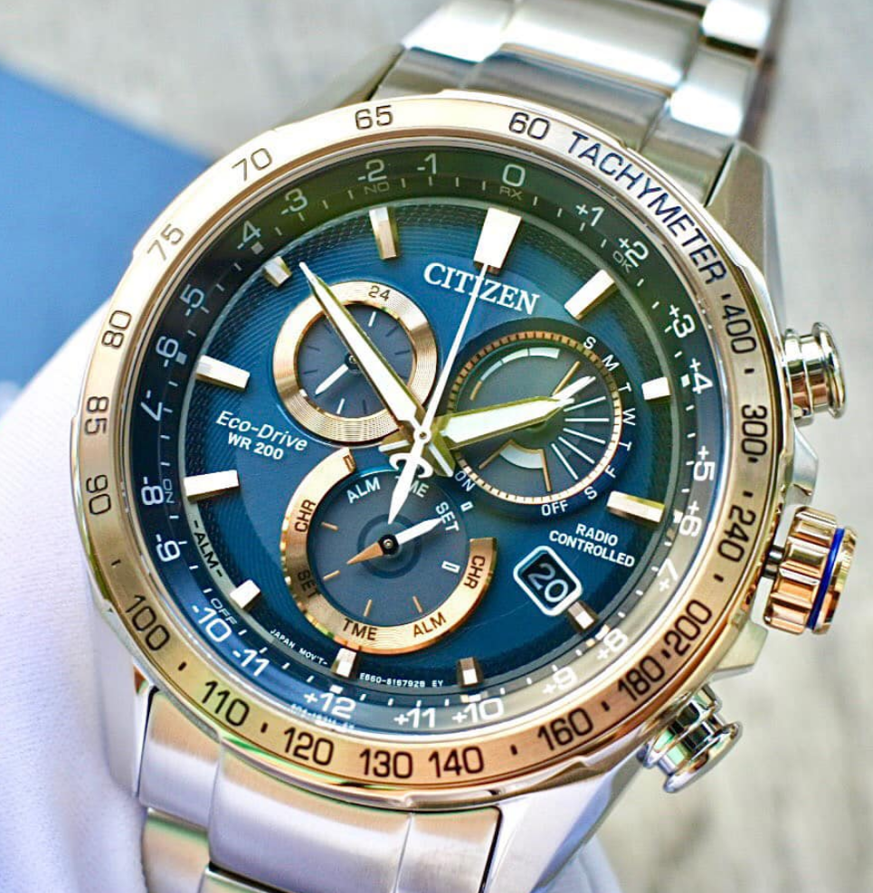 Citizen CB5916-59L Sapphire Chronograph Day Date PCAT Eco-Drive Men's ...