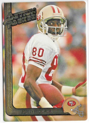 1991 ACTION PACKED #248 JERRY RICE SAN FRANCISCO 49ERS LEGEND HELLA ...