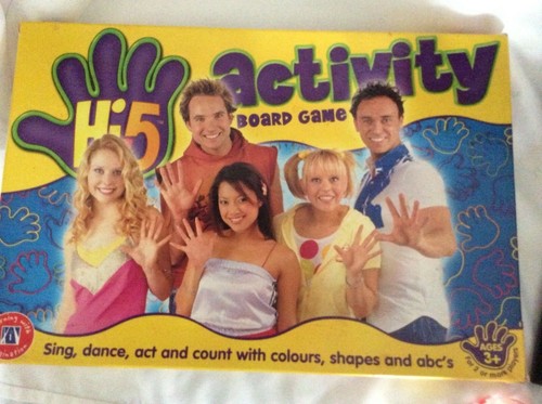 Kids 'Hi 5 Activity Board Game' (2003) 3+ COMPLETE | eBay Australia