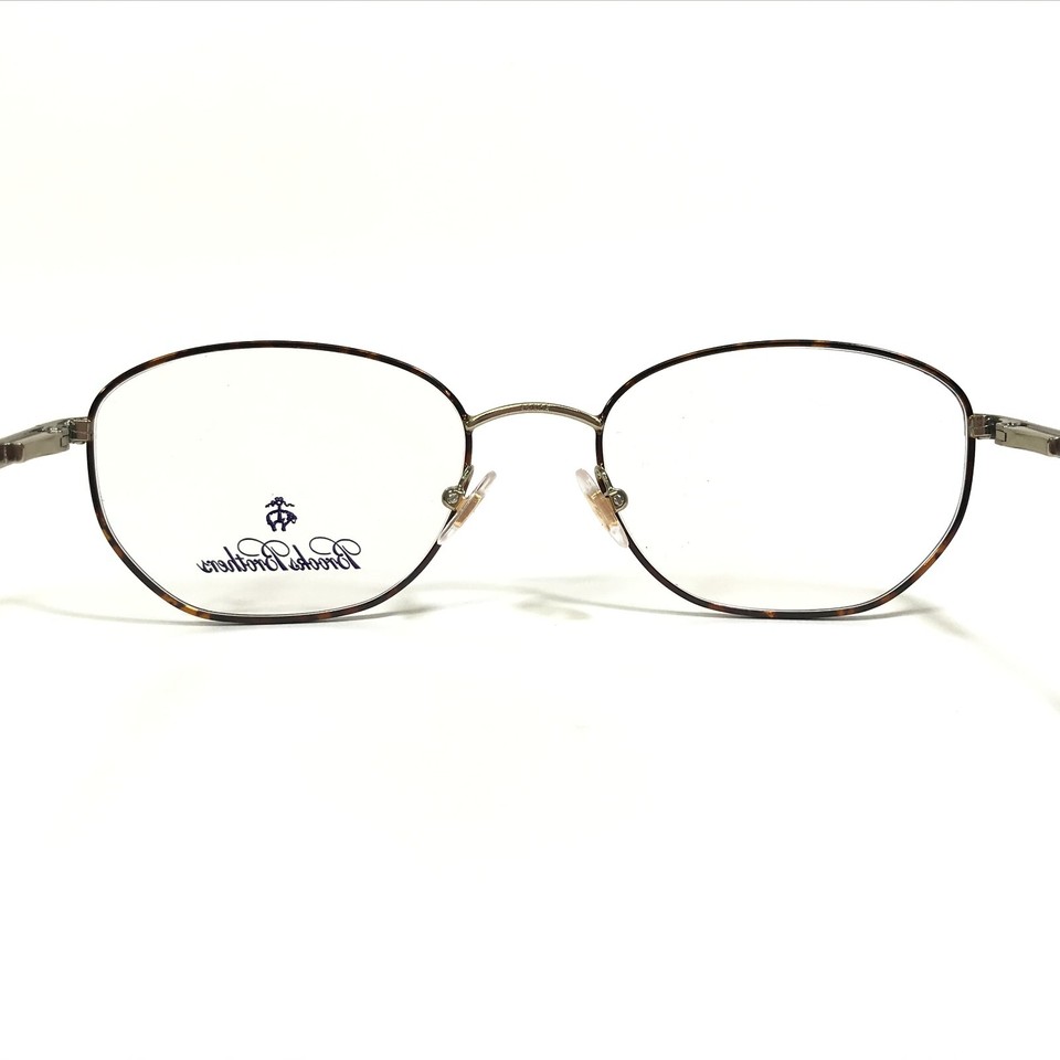 Brooks Brothers Eyeglasses Frames BB1038 1667 Tortoise Brown Gold 52-19 ...