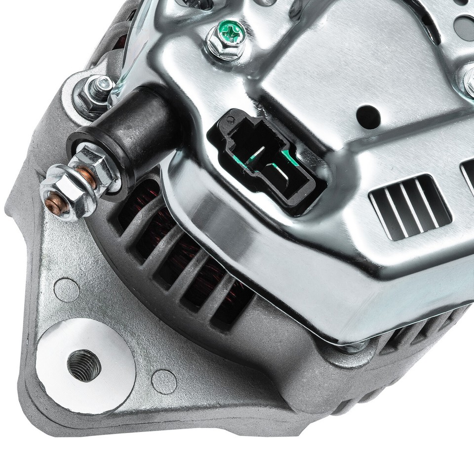 12V 70A Mini Alternator 1 Wire Hook Up FOR Street Rods Hot Rods Race ...