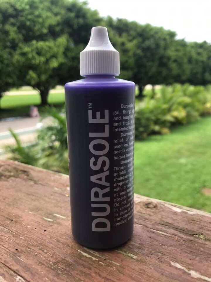 Durasole Sole Toughener NEW ONE BOTTLE!! THICKEN SOLES OF THE HOOF! | eBay