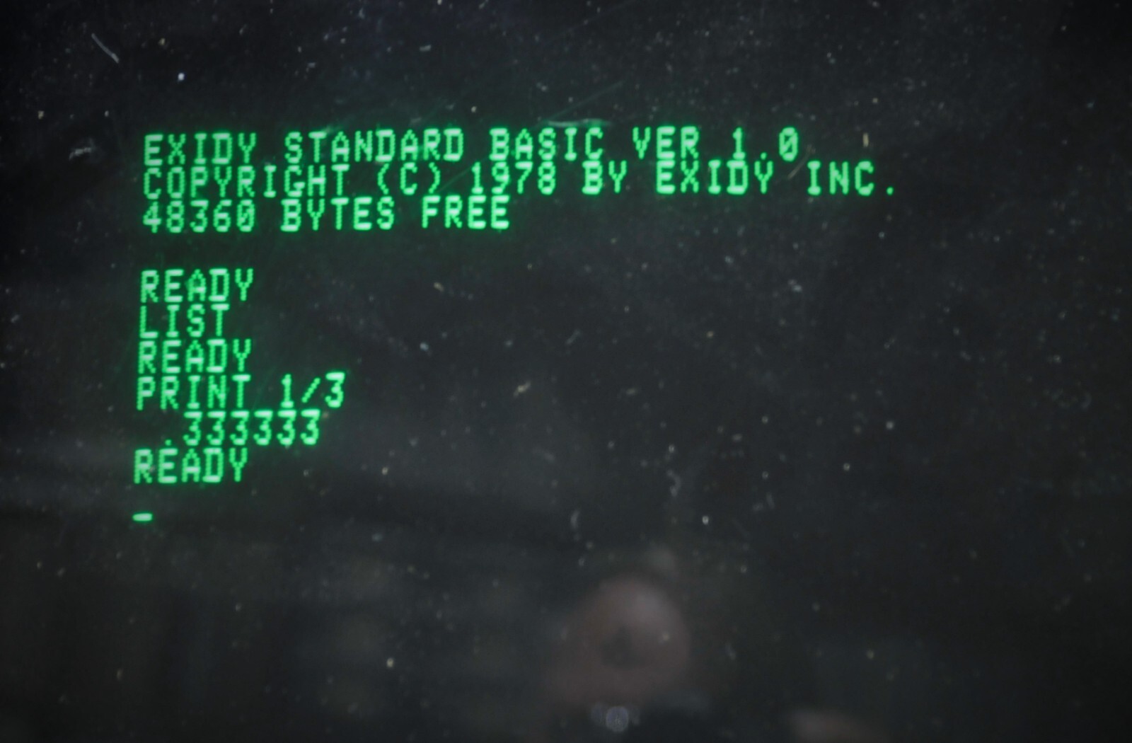 EXIDY SORCERER MODEL 1000-4 SYSTEM, UNLABELD, WITH BASIC PAC, TESTED ...