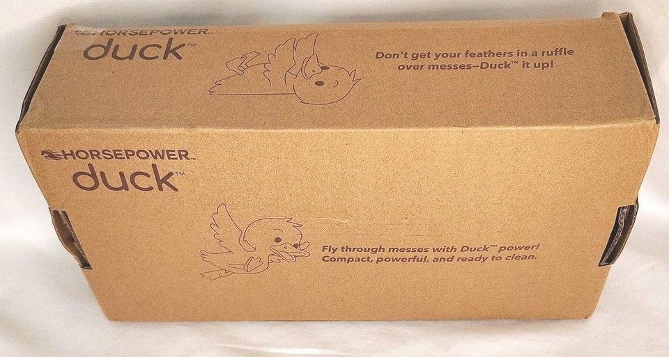 New Horsepower Duck Vacuum Gold Edition Cordless Rechargeable Ultra ...