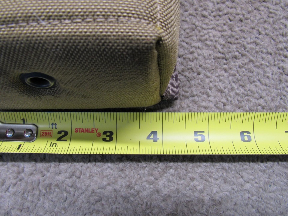 US M24 Binoculars Case Molle Pouch Padded Coyote Tan USMC Eagle ...