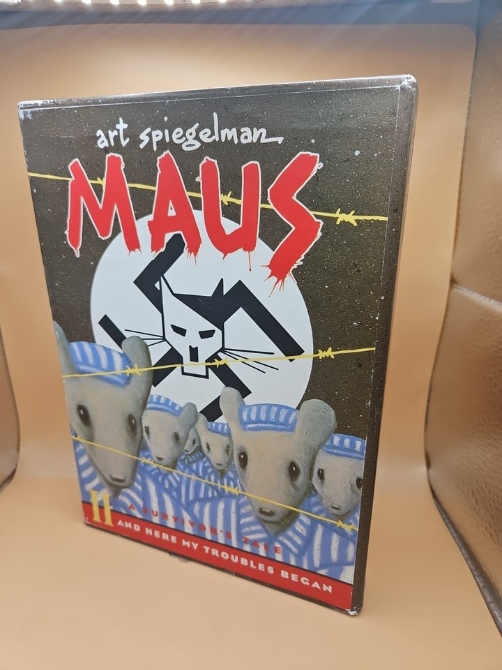 Maus 1 and 2 - 2 Volume Box Set Pantheon Edition Art Spiegelman Graphic ...