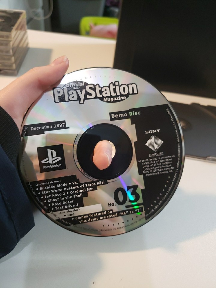 Playstation Magazine Demo Disc #03 (December 1997) | eBay