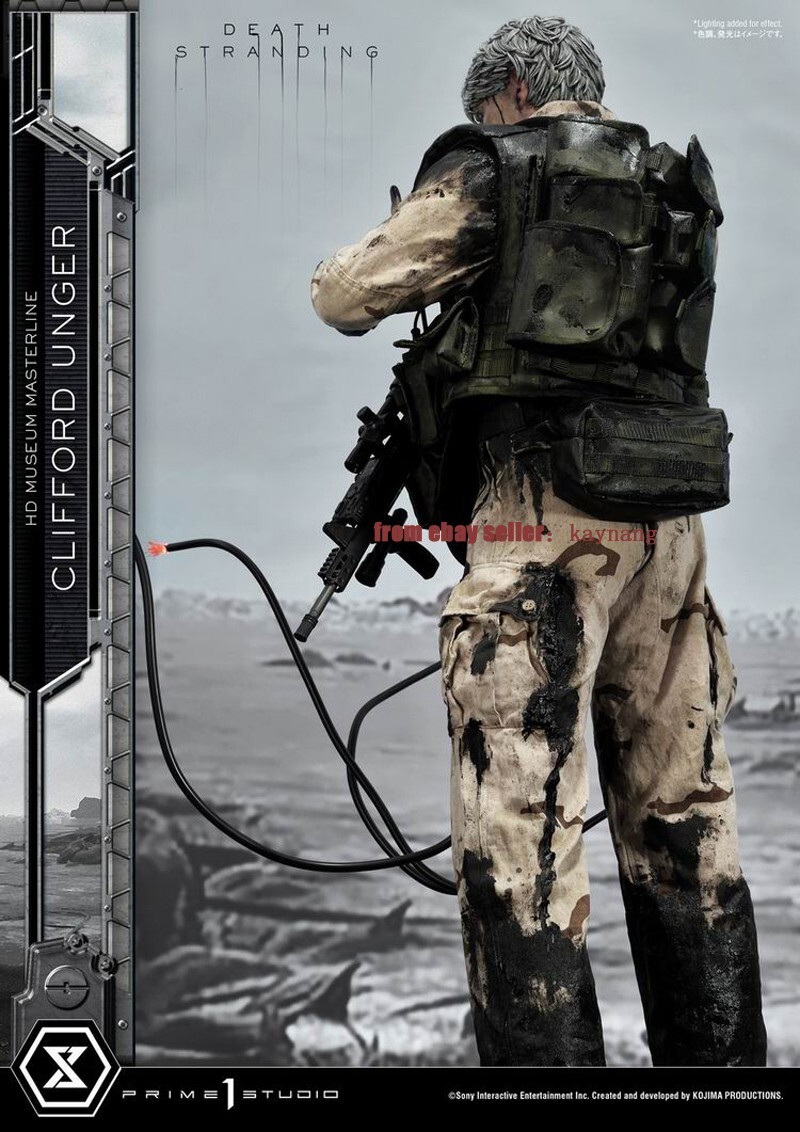 Prime 1 Studio HDMMDS-02 Death Stranding 1/2 Clifford Unger Statue ...