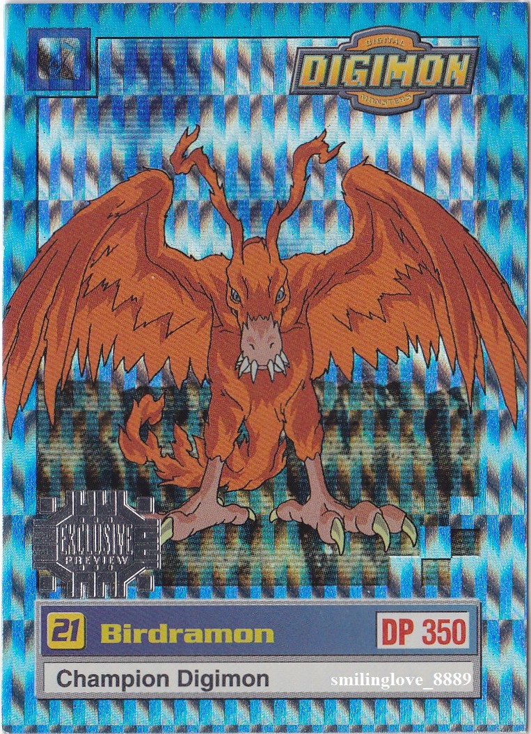 MINT DIGIMON ANIMATED SERIES 1 EXCLUSIVE PREVIEW TRADING CARD ...