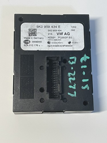 2015 2016 2017 Audi Jetta Anti Theft Keyless Entry Module 5K0 959 434 E ...