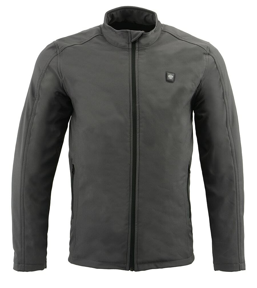 NEXGEN HEAT MEN'S GREY HEATED SOFT SHELL JACKET w/ BATTERY PACK - USAIK ...