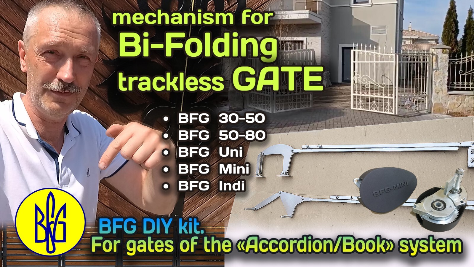 BFG DIY Kit Mechanisms with Telescopic Rod Extensions for Large Bi ...