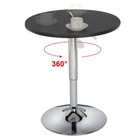 Modern Pub Table Bar Table Adjustable Height Round Bar Table for bistro ...