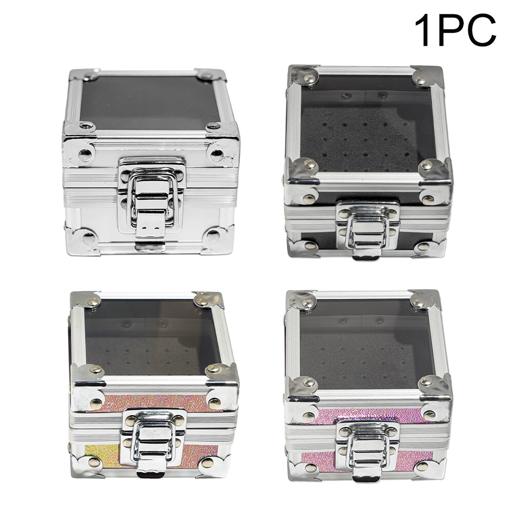 25 Holes Storage Box Durable Travel Portable Nail Drill Bit Holder ...