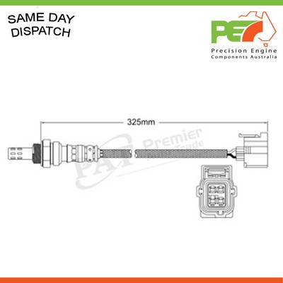 2x OEM Post-Cat LH & RH Oxygen Sensors For Dodge Charger SRT Hellcat LD ...