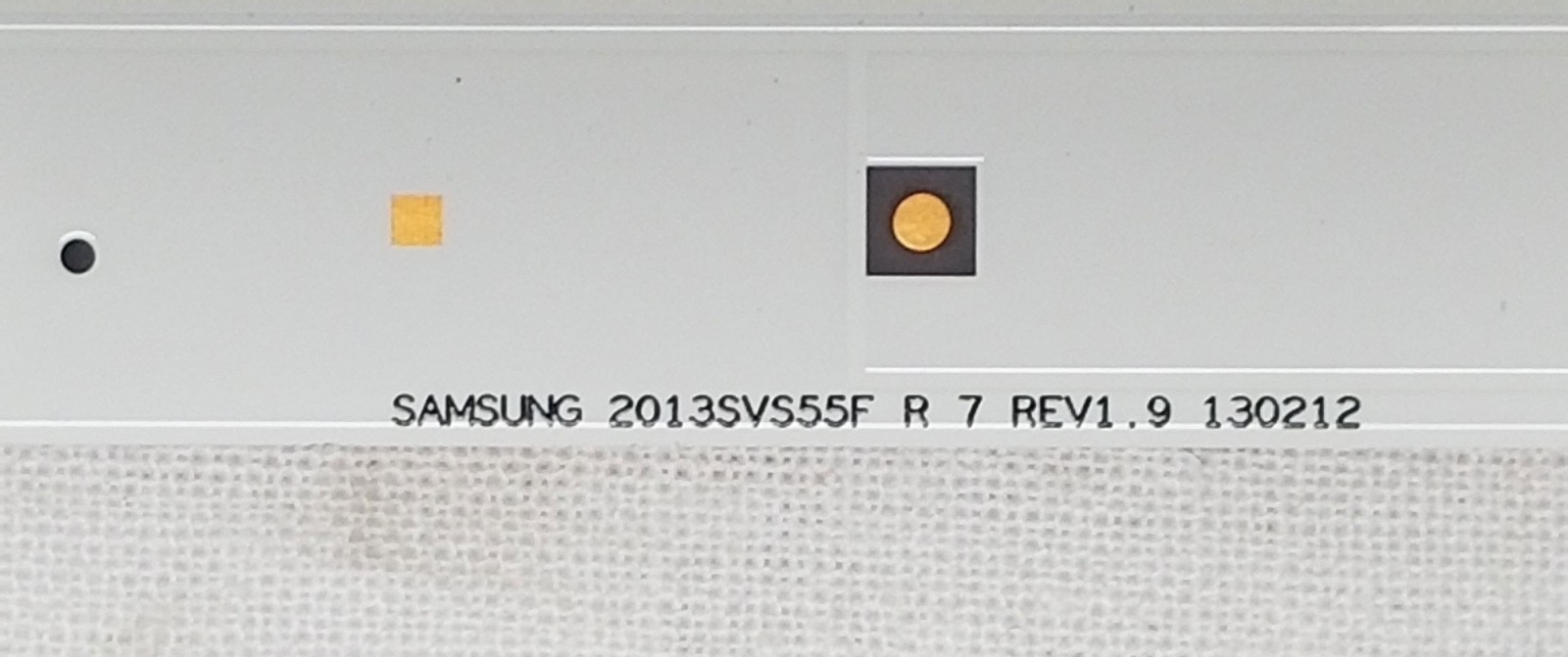 SAMSUNG UN55F6300 UN55F6350 LED BACKLIGHT STRIPS 25313A 25312A LEFT ...