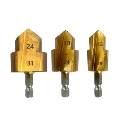 Spigot Reamer 6.35mm Hexagonal Shank PPR Plastics Pipes Spigot Expander ...