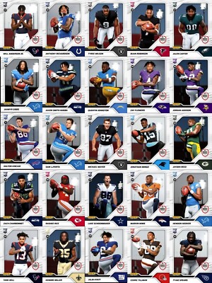 2023 PANINI NFL FIRST LOOK RPS RC CARDS #1 - 43 SINGLES / YOU PICK IN ...