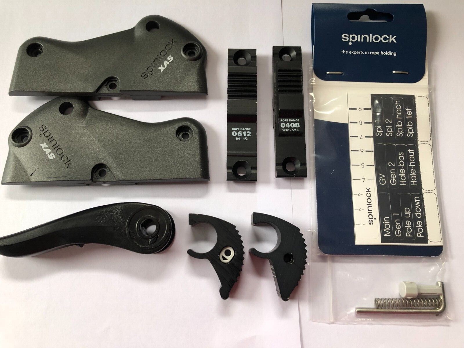 Spinlock XAS Deck Clutch spare parts Some parts fit older XA Choose ...
