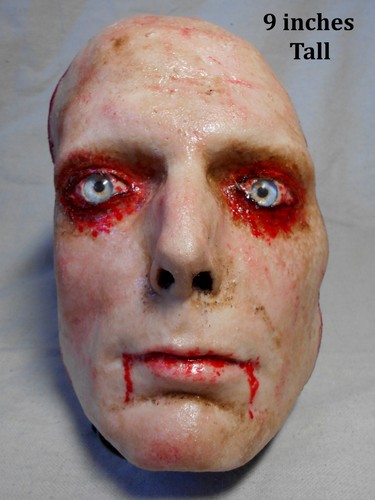 Horror Prop - Corpse Face with eyes Dead Body Parts Halloween | eBay
