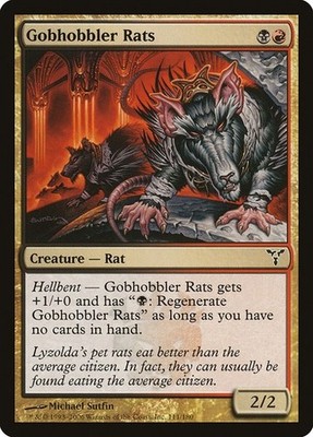 Gobhobbler Rats NM/M Dissension Multicolor Creature Mtg Magic English ...