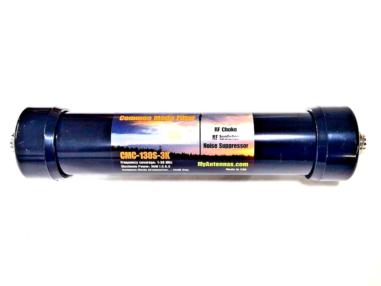 HF antenna Line Isolator CMC-130S-3K 1-30 MHz/ Rated @3kW