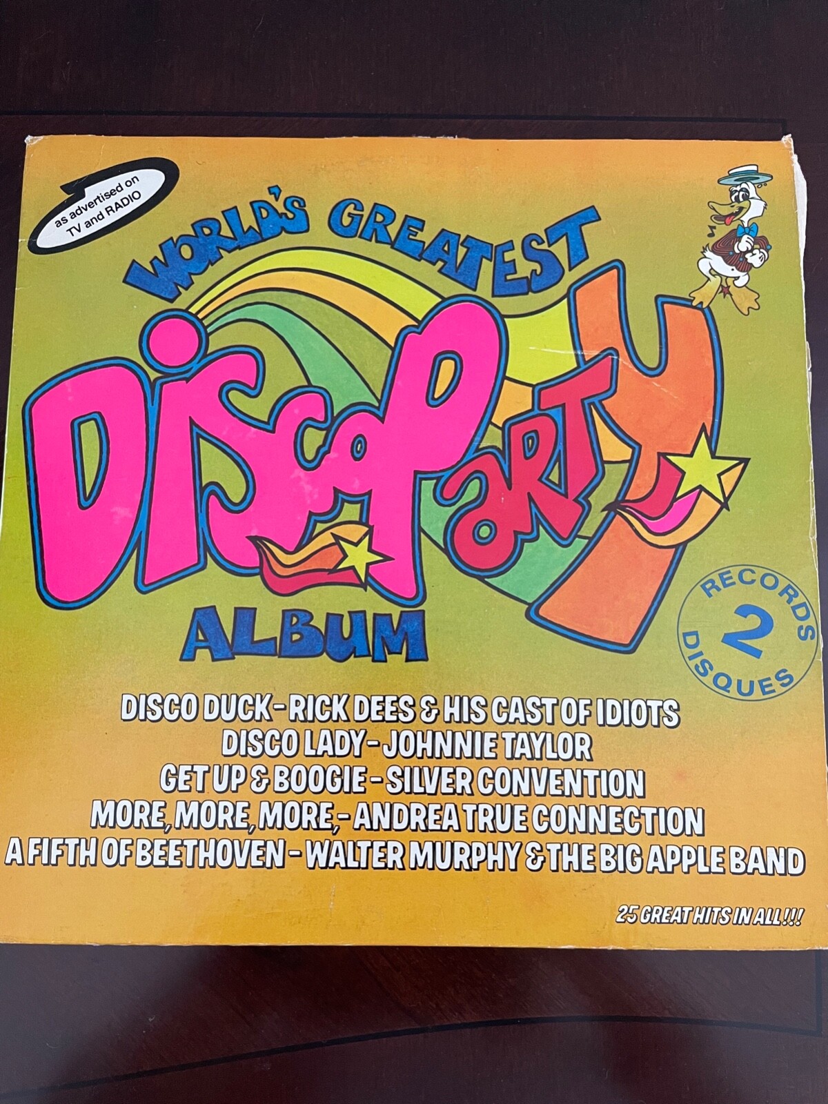 World's Greatest Disco Party Album 1976 Ahed 2 LP Vinyl Record Set | eBay