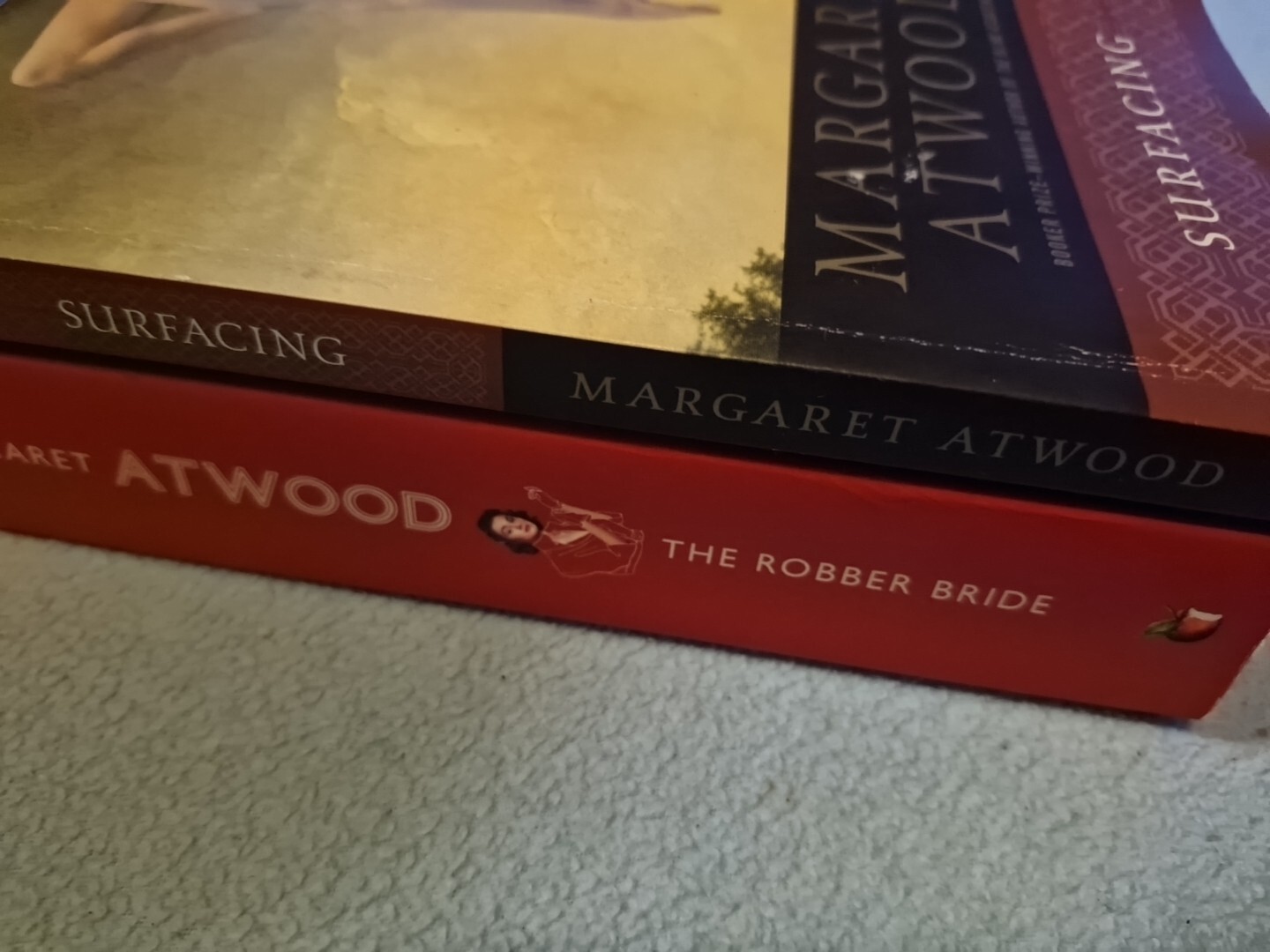 Margaret Atwood Surfacing & The Robber Bride LN "FreePost" Surfacing 59 ...