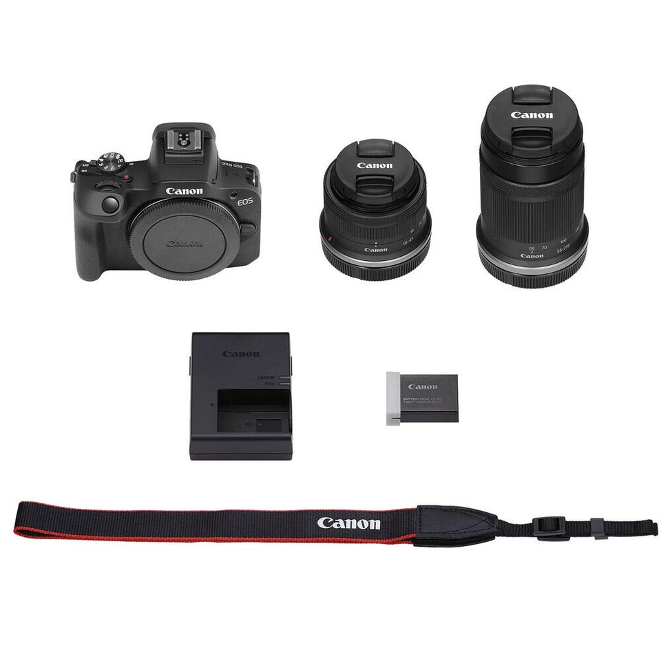 Canon EOS R100 Two Lens Mirrorless Camera Bundle | eBay