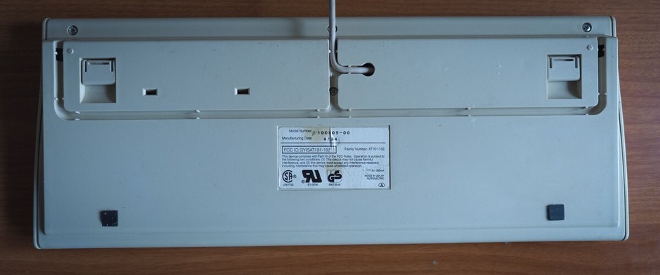 RARE ALPS MCL-101 MECHANICAL KEYBOARD - BLACK ALPS SKCL - TESTED AND ...