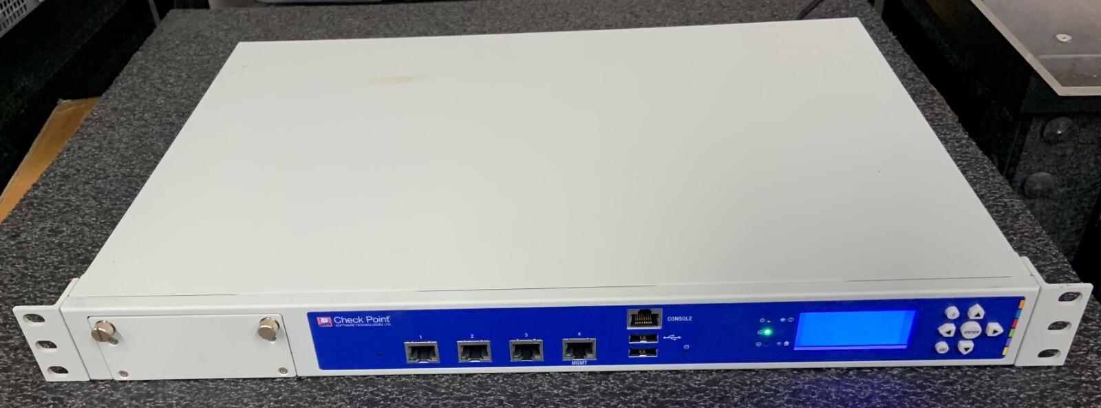 Check Point T-120 4-Port Gigabit Network Firewall Security Appliance W ...