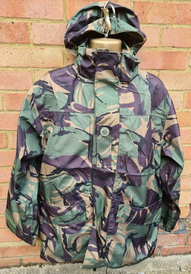 DPM Army Issue Gore-Tex Heavyweight Waterproof Jacket, Cadets, Hiking ...